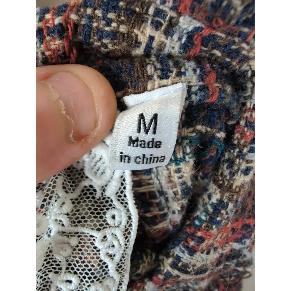 Sadie & Sage | Dresses | Sadie And Sage Brown Tweed Jumper Dress Size ...